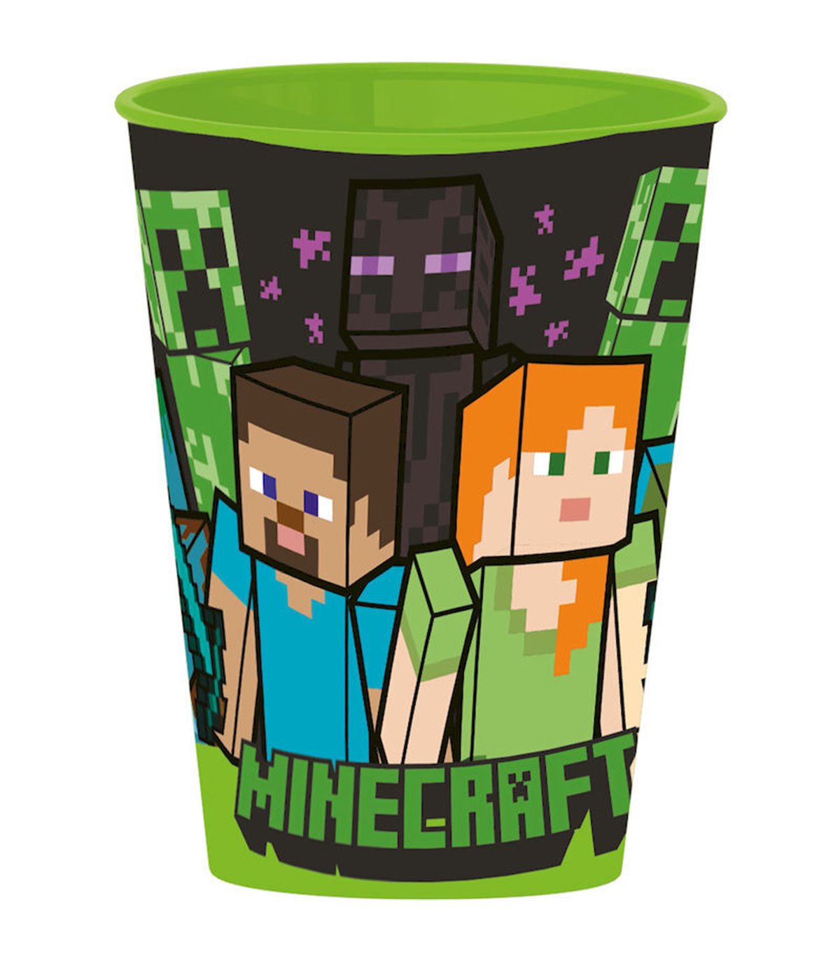 VASO PLASTICO MINECRAFT » ¡Comprar Ahora!